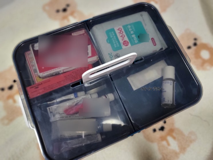 대형구급함 깔끔하게 정리하는 구급상자 : 네이버 블로그