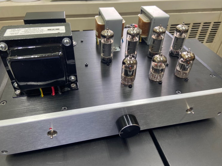 6P1P 푸시풀 앰프를 다시 만들었습니다. : 네이버 블로그