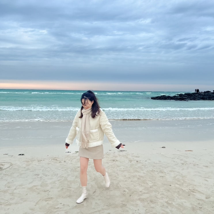 [제주여행#1] 겨울 제주 1박 2일 동쪽코스추천 /동백포레스트,비밀의 숲, 김녕해변 : 네이버 블로그