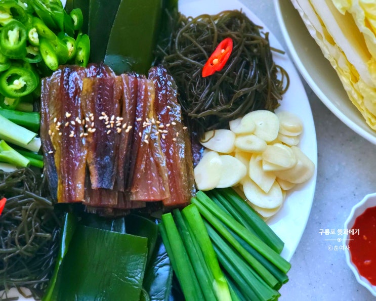 땡큐파머스 포항 구룡포 과메기 제철 햇과메기 맛있게 먹는법 과메기 야채세트 집에서 간단 술안주로 즐기기 네이버 블로그