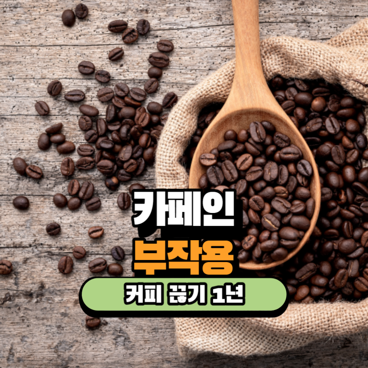 카페인 부작용 하루 권장량 커피 끊기 1년 후 달라진 점 네이버 블로그
