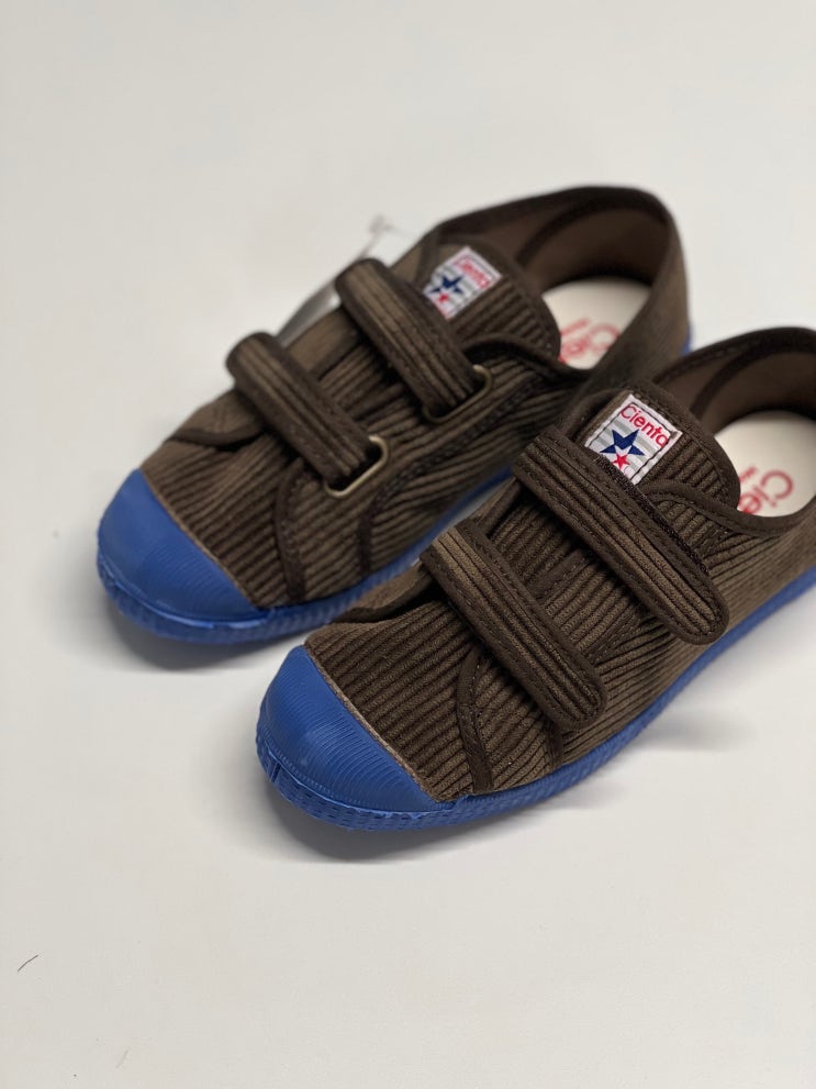 씨엔타(Cienta) 아동 운동화 사이즈 팁 ! (벨크로 코듀로이 브라운) : 네이버 블로그