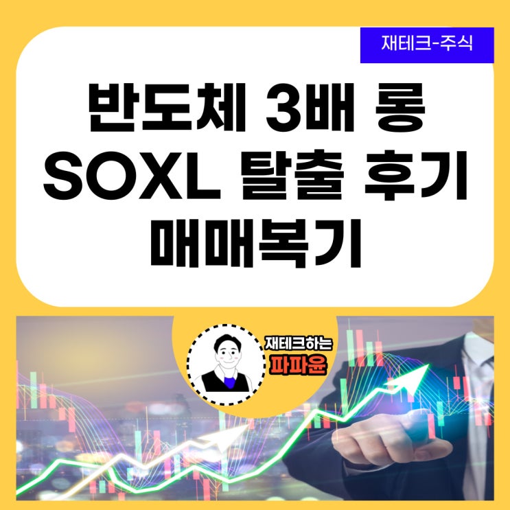 [재테크-주식] 반도체 3배 롱 SOXL 탈출 후기 및 매매 복기 : 네이버 블로그