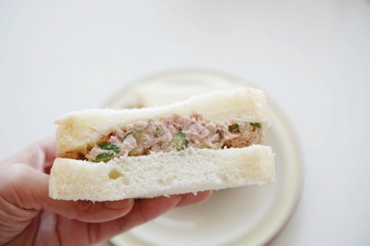 참치캔 요리 오이 참치 샌드위치 만들기 네이버 블로그