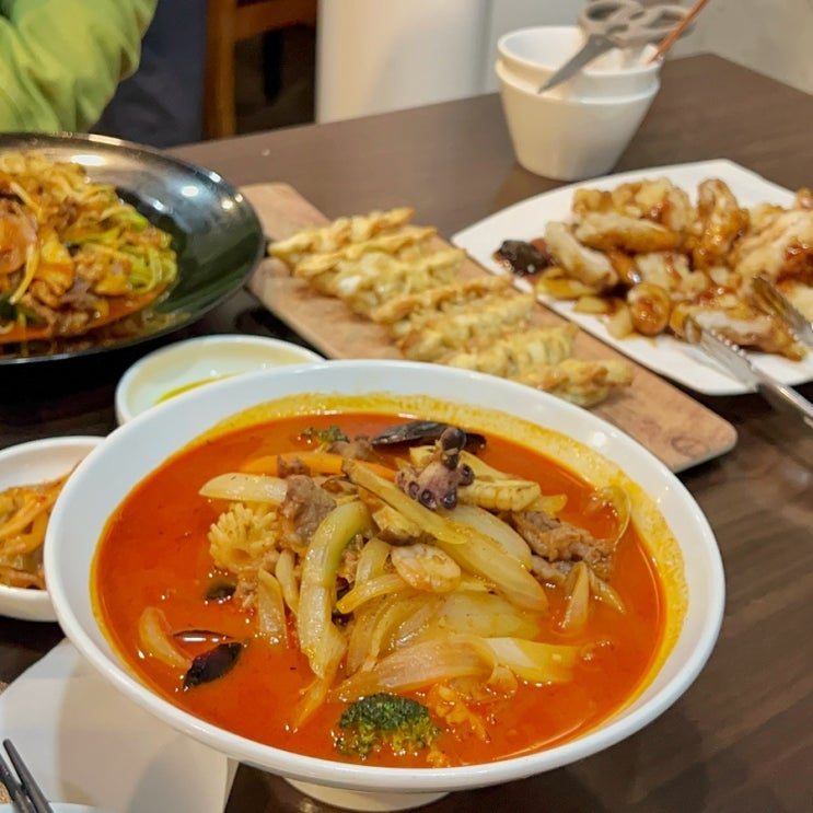 서현 중식당 효자촌 중식맛집 분당 율동공원 중화 꿔바로우식탕수육 차돌짬뽕 네이버 블로그