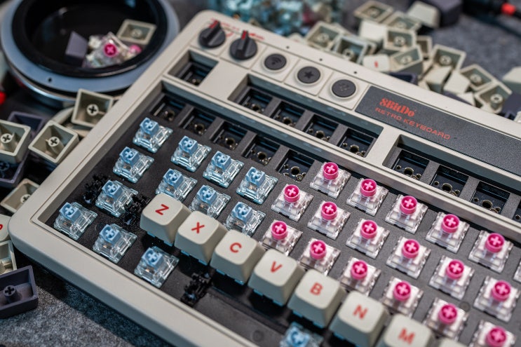 8bitDo Keyboard + 저월백 스위치 교체 : 네이버 블로그