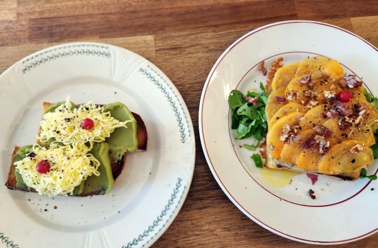 [서촌 수제토스트 브런치/올리브미엘: 제철과일 감] '세이지핀치 sage finch'에 간 홍순이 : 네이버 블로그