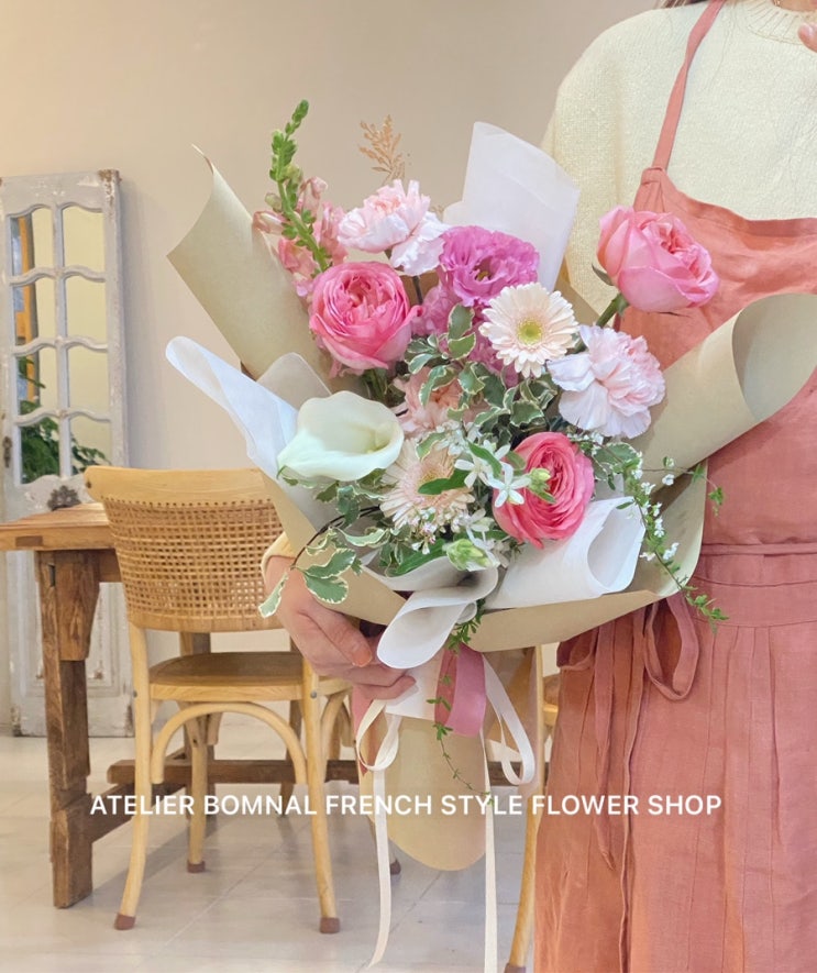 복대동꽃집 송절동꽃배달 해 드렸어요🌷🕊️ 퇴직꽃다발 네이버 블로그