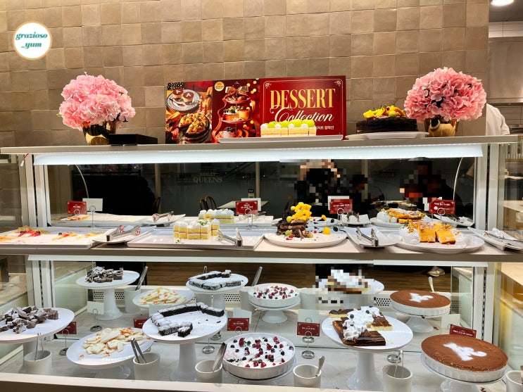 일산 애슐리퀸즈 백석 벨라시타점 평일런치 샐러드바종류 가격 주차 단체 연말모임 뷔페 네이버 블로그