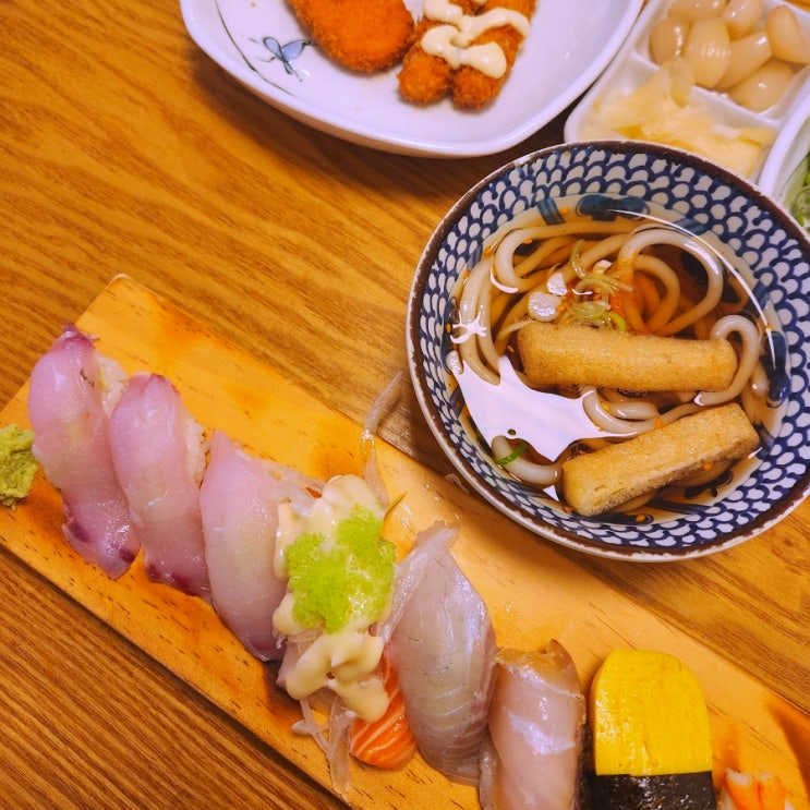 영등포구청 이도 숙성회 모듬초밥 솔직후기 : 네이버 블로그