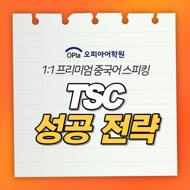 TSC 시험 문제 유형 전략, 시험 시간 : 네이버 블로그