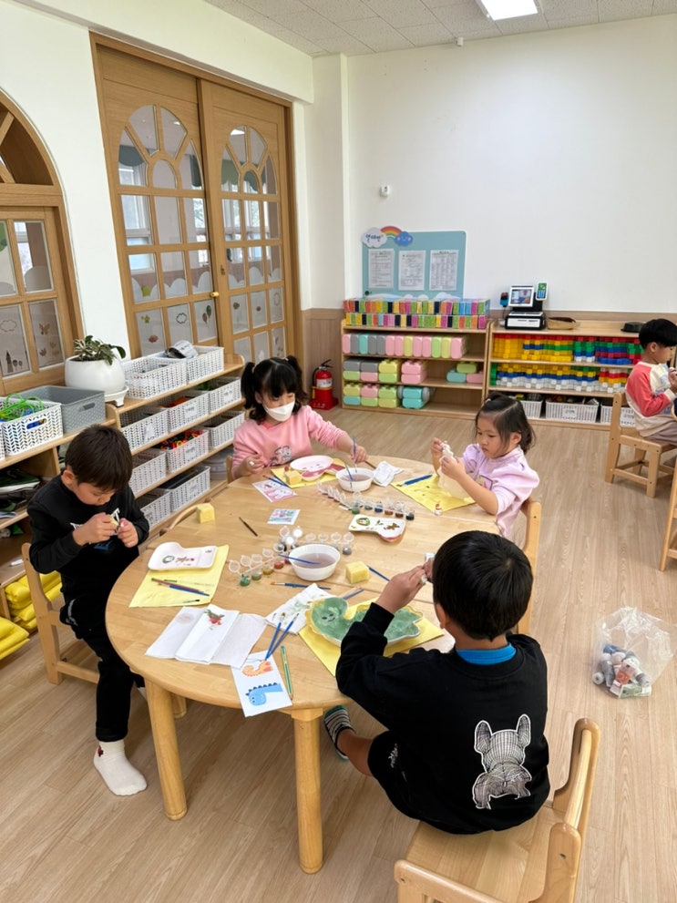 부산 기장 도자기 그릇 만들기 수은화가” 유치원 출강 단체 수업 네이버 블로그