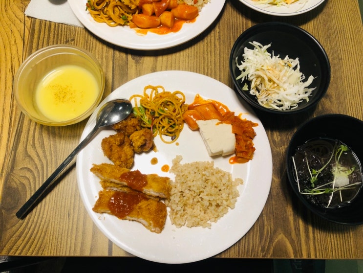 [삼성역] 돈가스, 치킨, 파스타 무한리필 가성비맛집 밥스키친 (BoB's Kitchen) : 네이버 블로그
