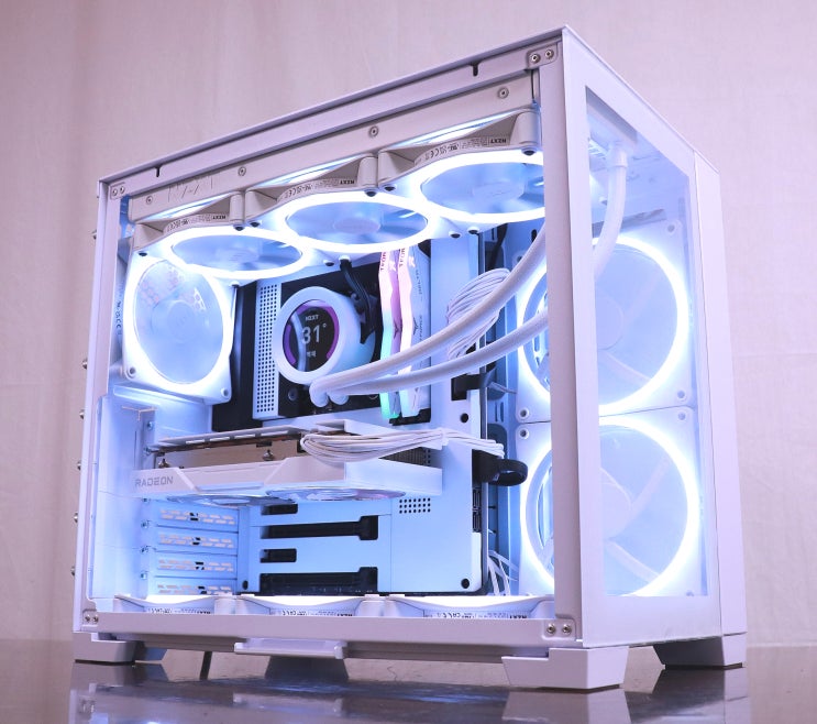 리안리 PC-O11D Mini (Snow) + i5-13500 + RX 6650 XT 작고 이쁜 화이트 컴퓨터 견적 : 네이버 블로그