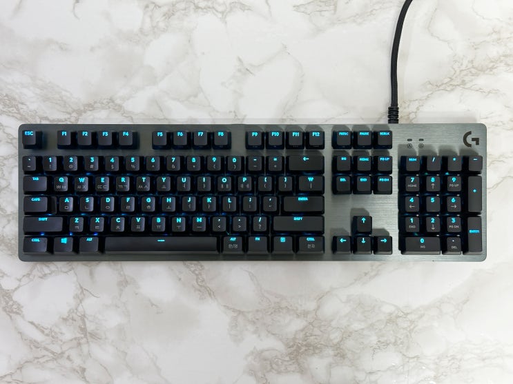 기계식키보드 갈축 추천 로지텍 G512 GX Brown 특징 살펴보기 : 네이버 블로그