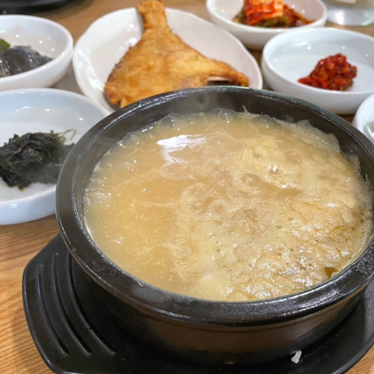 양양 맛집 감나무식당 뚝배기 황태해장국 웨이팅 아침식사 네이버 블로그