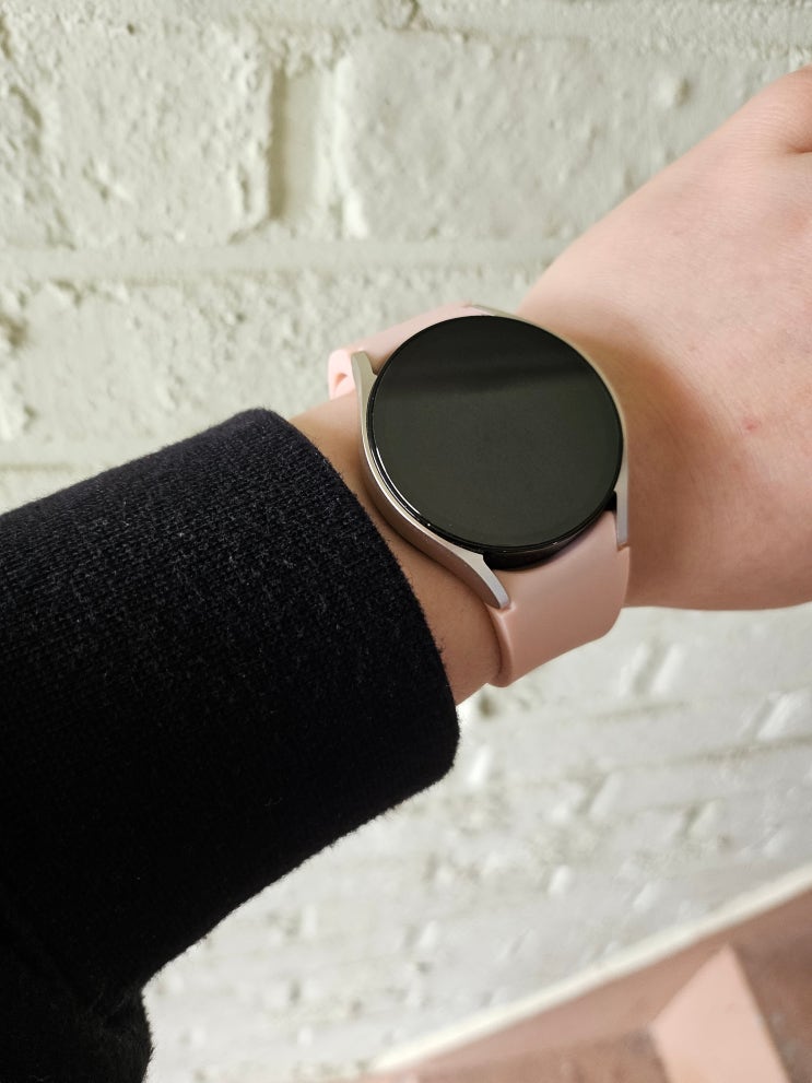 갤럭시워치6 원버튼 실리콘 스트랩 강추! : 네이버 블로그