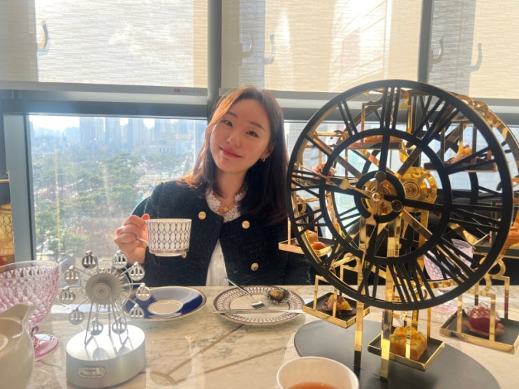 잠실 소피텔 앰배서더 서울 레스파스 호텔 에프터눈티 대관람차 주말 주차 네이버 블로그
