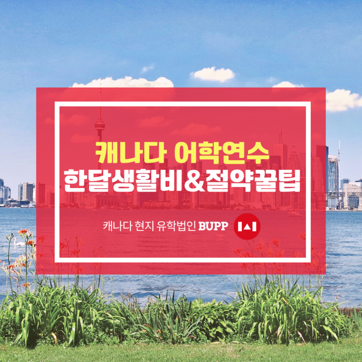 캐나다 단기 어학연수 비용 학비 생활비 한달에 얼마나들까 네이버 블로그