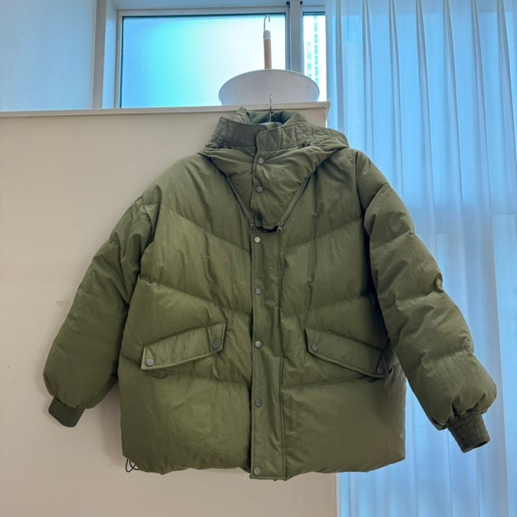 [HGBB STUDIO] Barents Down Parka Olive Green 패딩 리뷰 : 네이버 블로그