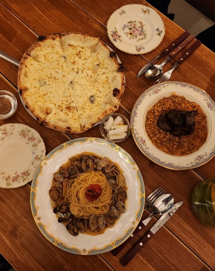 일산라페스타맛집 《태리가옥》 분위기 좋은 파스타 리조또 피자 맛집 추천 네이버 블로그