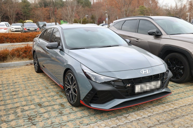 2023 아반떼 CN7 하이브리드 페이스리프트 출고 : 네이버 블로그