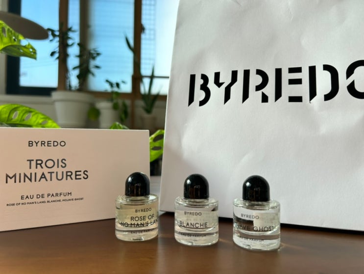 선택이 고민될 땐? BYREDO 바이레도 트와 미니어처 (블랑쉬/모하비 고스트/로즈) : 네이버 블로그
