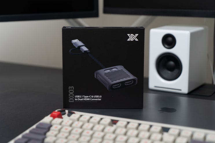 아이엑스 USB to HDMI 디스플레이링크 DL6950 맥북 듀얼 모니터 어댑터 4K 60Hz : 네이버 블로그