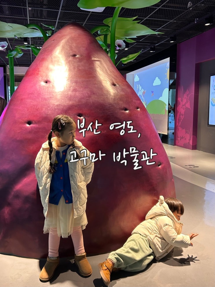 부산 영도 조내기 고구마 역사 기념관 고구마 박물관 큰 고구마 포토존 아기랑 실내 네이버 블로그