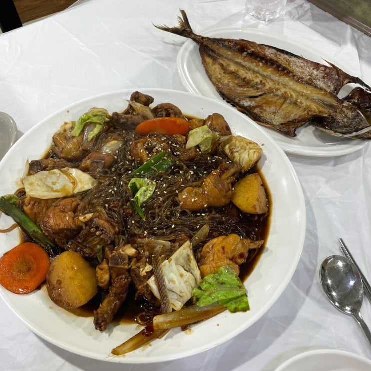 [안동 하회마을 밥집]간고등어와 찜닭을 한 번에 먹을 수 있는 이화식당 : 네이버 블로그