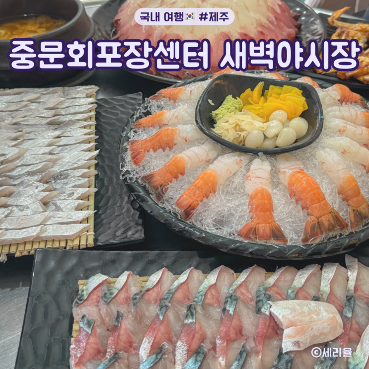 제주 서귀포 중문 횟집 중문회포장센터 새벽야시장 딱새우 고등어회 대방어회 제주도 회포장 네이버 블로그