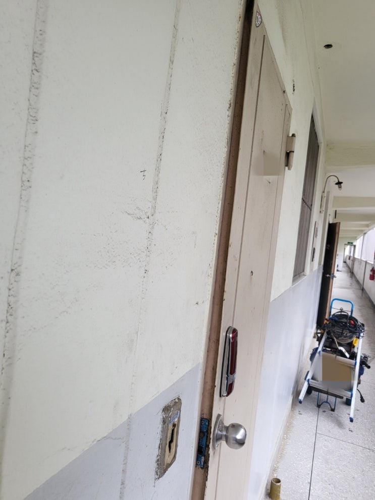 인천 가좌동 진주아파트 현관문덜닫힘 방화문벌어짐 수리 : 네이버 블로그