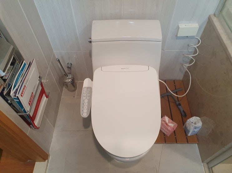 청년변기 - 대림바스 DST-1200 스마트비데 교체 (ft. 청담자이아파트) : 네이버 블로그