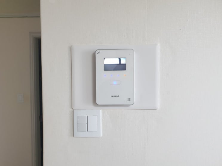 삼성인터폰// 강동구 성내동 선광아파트 SHT-3625AMW 설치입니다 : 네이버 블로그