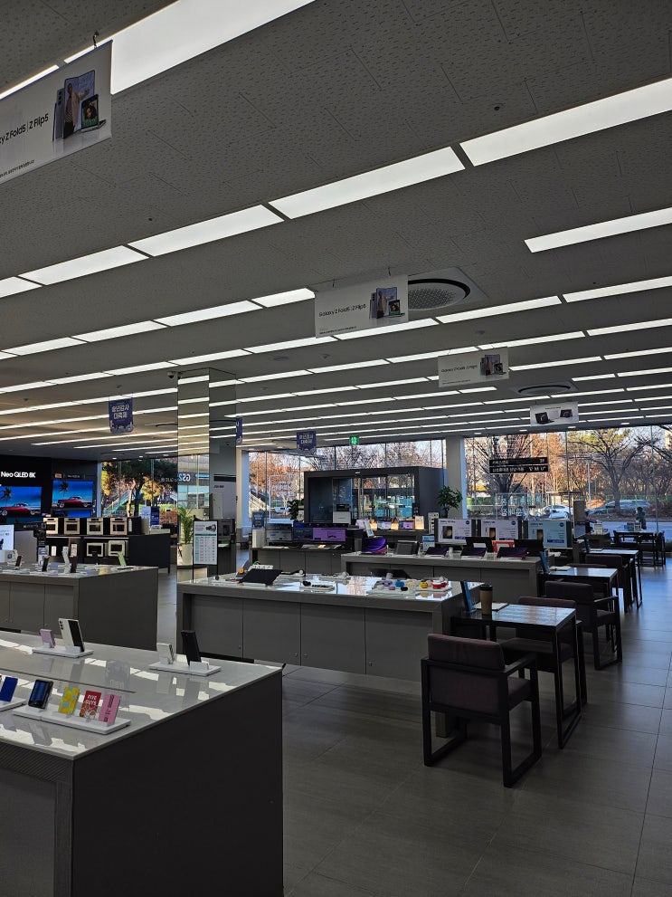 [삼성스토어 시화] 시화 삼성스토어 방문 플립 구매 후기 : 네이버 블로그