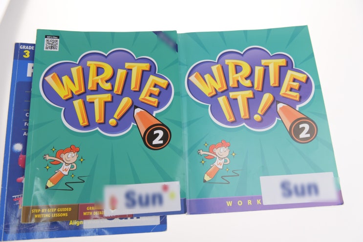 초등영어교재; Writing은 Write it 2 (8세영어 작문연습) : 네이버 블로그