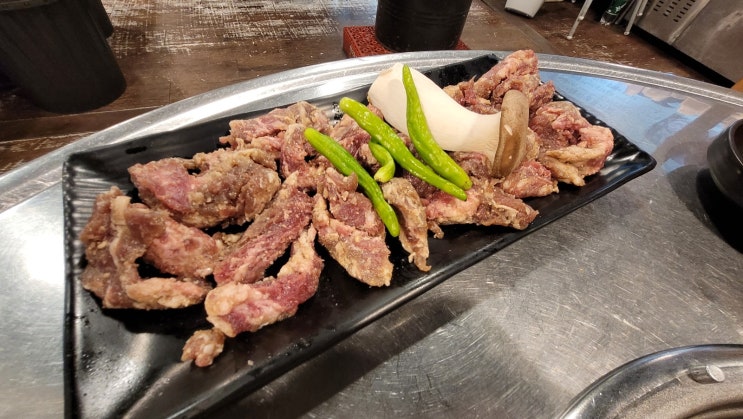 육즙 폭발🥩 고기 좋아하면 무조건! 오산 궐동 에이스돈 후기 : 네이버 블로그