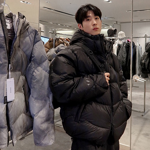 남자 패딩 추천 옷 코디 FREKER 프리커 압구정 갤러리아 팝업스토어 : 네이버 블로그