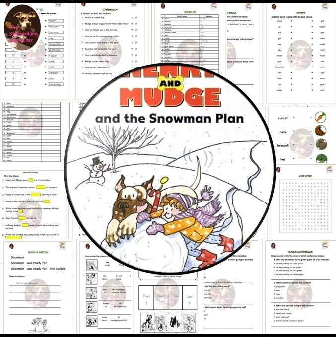 Henry and Mudge and the Snowman Plan 』Ready To Read 워크북/워크싯/수업 자료 다운로드 ...