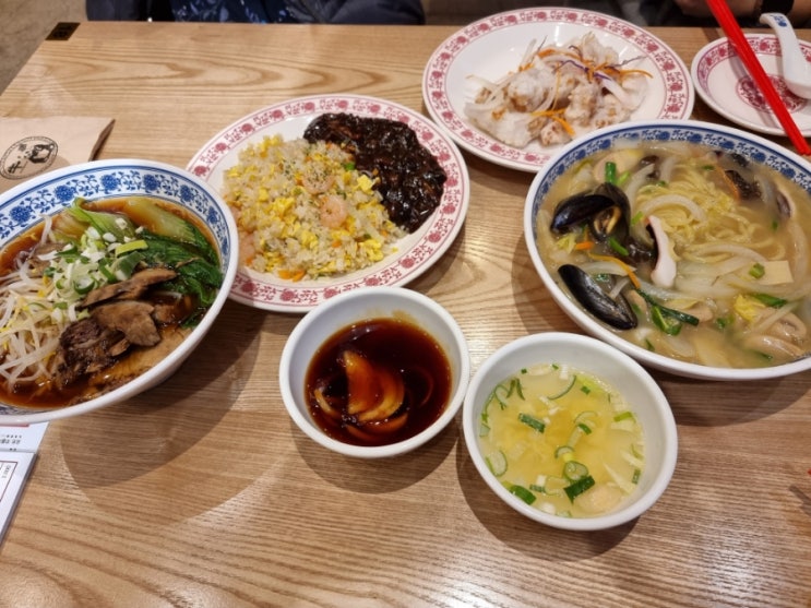 부천 옥길동 | 스타필드 중식당 맛집 대만식 "우면관" 짜장면, 우육면, 탄탄면 : 네이버 블로그