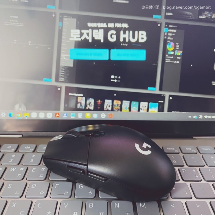 알리발 로지텍 G304 무선 마우스 : ‘정품? 가품? 애매하지만 G HUB 연결은 원활’ : 네이버 블로그