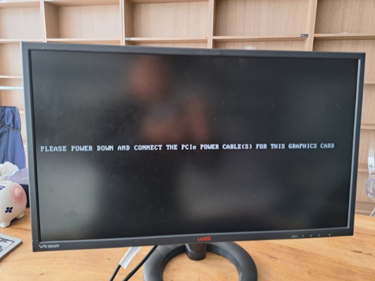 please power down connect the pcie power cable(s) for this graphics ...