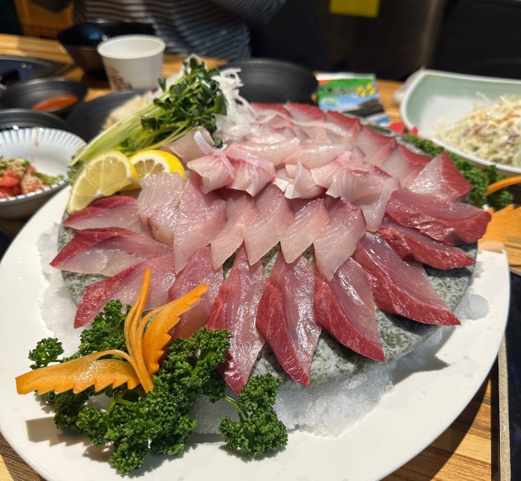 인천 구월동 대방어 맛도리 베테랑 종합 어시장 후기 서이추환영 네이버 블로그