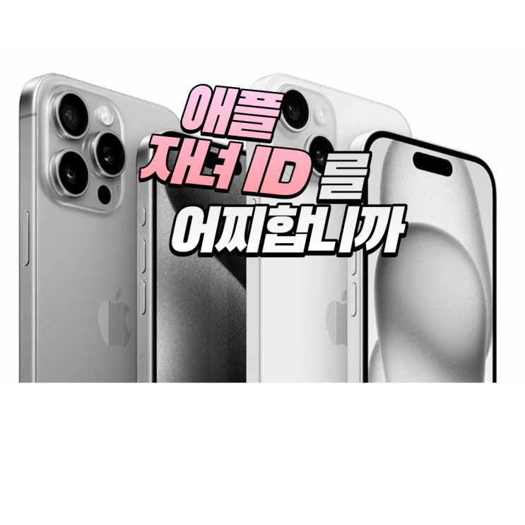 아이폰 애플id 미성년자 자녀계정 생성 부모성인 인증오류 해결 카카오페이로 네이버 블로그