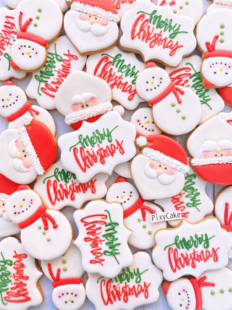 아이싱쿠키, 고퀄리티 크리스마스쿠키, 크리스마스쿠키만드는법~ : 네이버 블로그