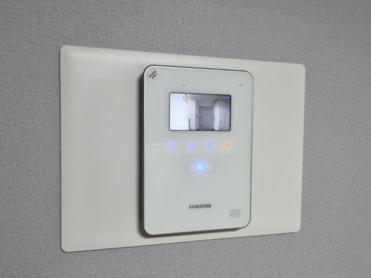 화성 능동 병점역우남퍼스트빌3차 삼성비디오폰 SHT-3625AMW 교체 설치 : 네이버 블로그