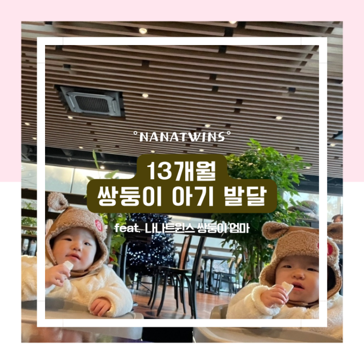 교정 13개월 쌍둥이 아기 발달 장난감부터 언어 인지까지 네이버 블로그