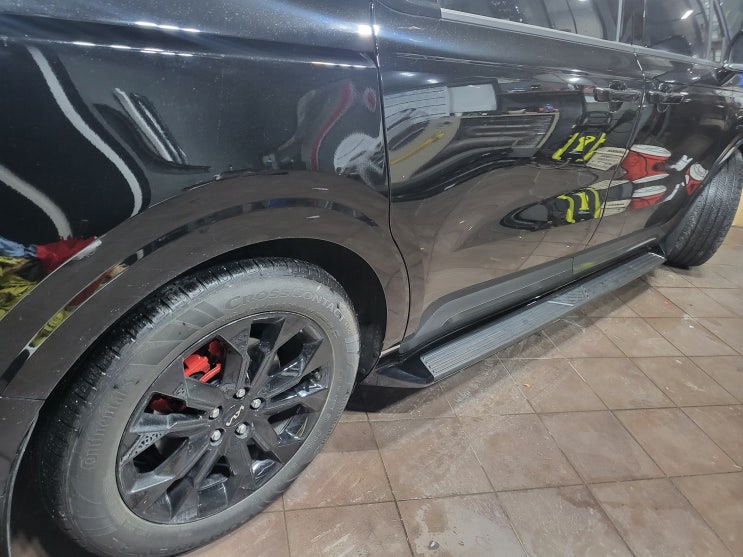 인천 KA4카니발 GSC사이드스텝 작업. : 네이버 블로그