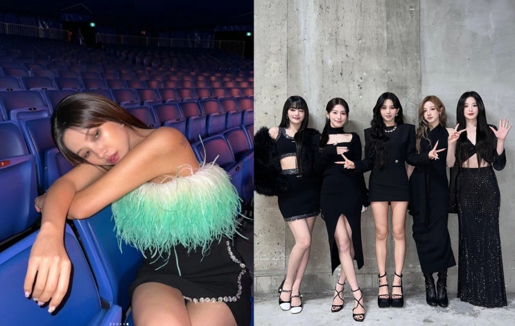 여자아이들 소연 슈화 인스타그램 속 패션 옷은 셀프포트레이트 미니 원피스 투피스 코디 추천 ~ 네이버 블로그