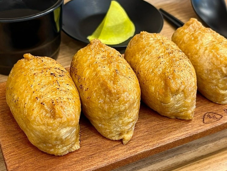 문래동 맛집 정직유부 문래점 대왕유부초밥 간단한 식사 추천 불맛나는 유부초밥 내돈내산 영등포 점심 네이버 블로그